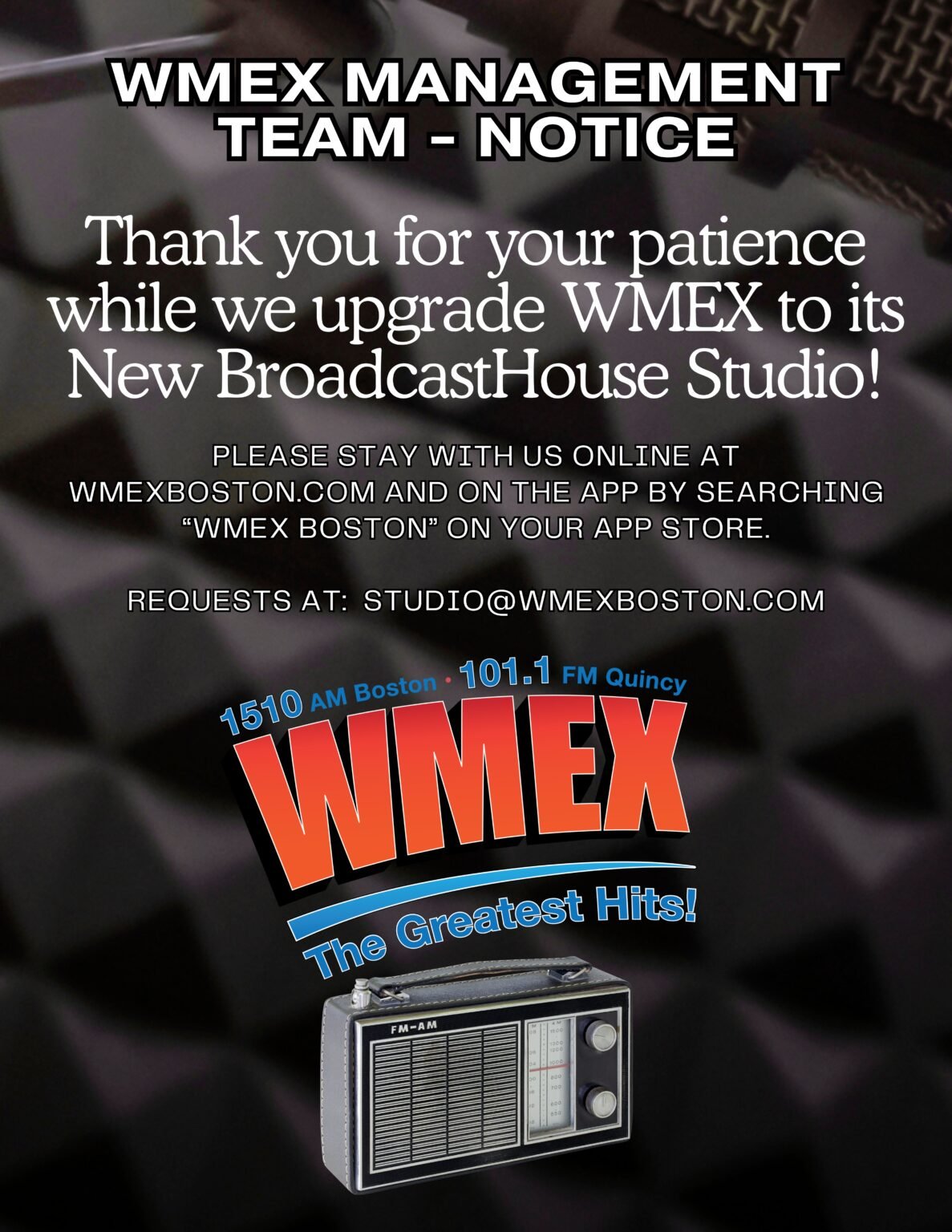 WMEX Radio – Boston|Quincy